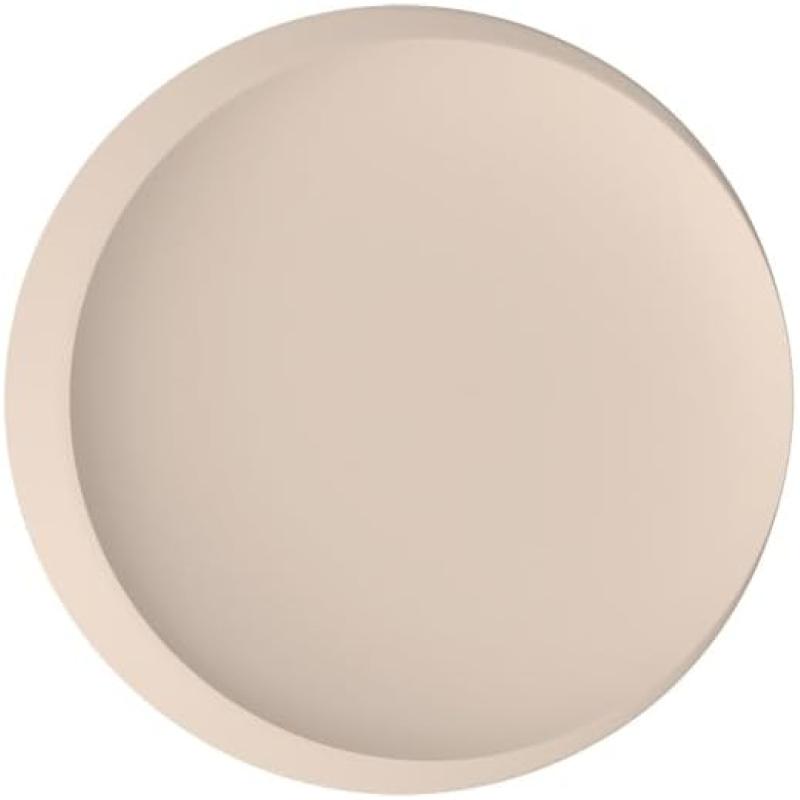 Villeroy & Boch – NewMoon Beige Breakfast Plate 24 x 24 x 2.5 cm, Plate ...