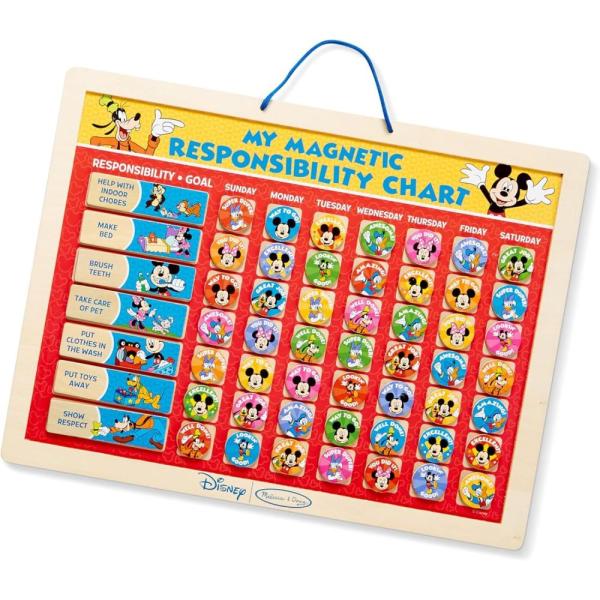 Melissa & Doug Disney Mickey Mouse Clubhouse My Magnetic Responsibility ...