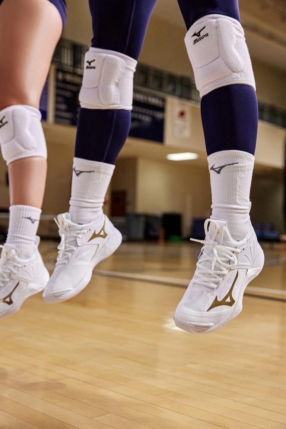 Mizuno Volleyball Runbird Crew Socks(Navy) - Mizuno USA