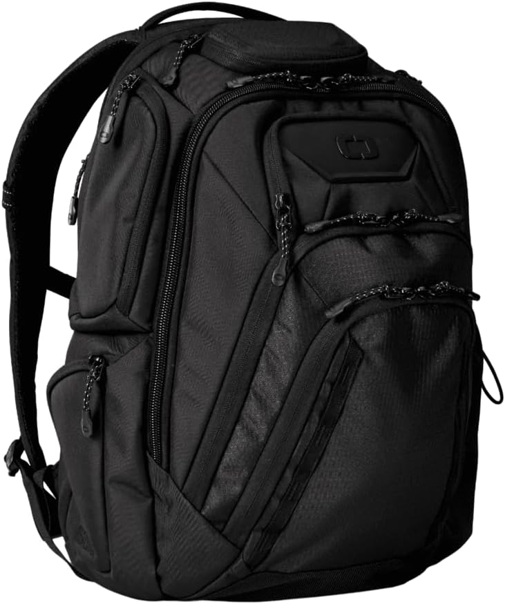 OGIO Renegade PRO Backpack (Renegade Pro, Black)(Woodcut Polka) - Callaway