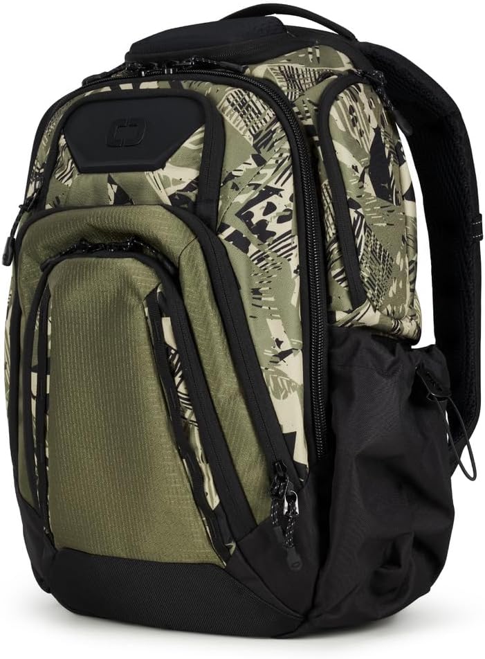 OGIO Renegade PRO Backpack (Renegade Pro, Black)(Woodcut Polka) - Callaway