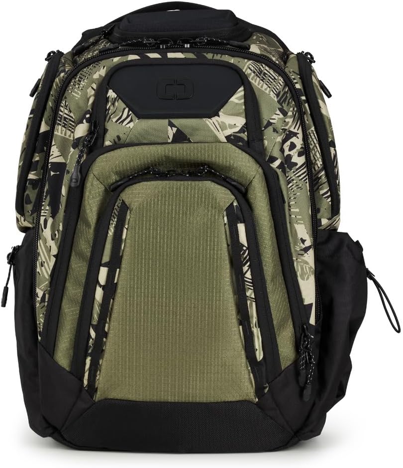OGIO Renegade PRO Backpack (Renegade Pro, Black)(Woodcut Polka) - Callaway