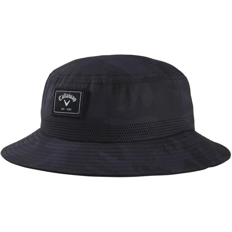 Callaway Golf Bucket Hat(Black Camo) - Callaway